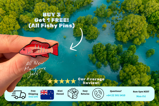 Welcome to Doon River: Home of the Fishy Pins!