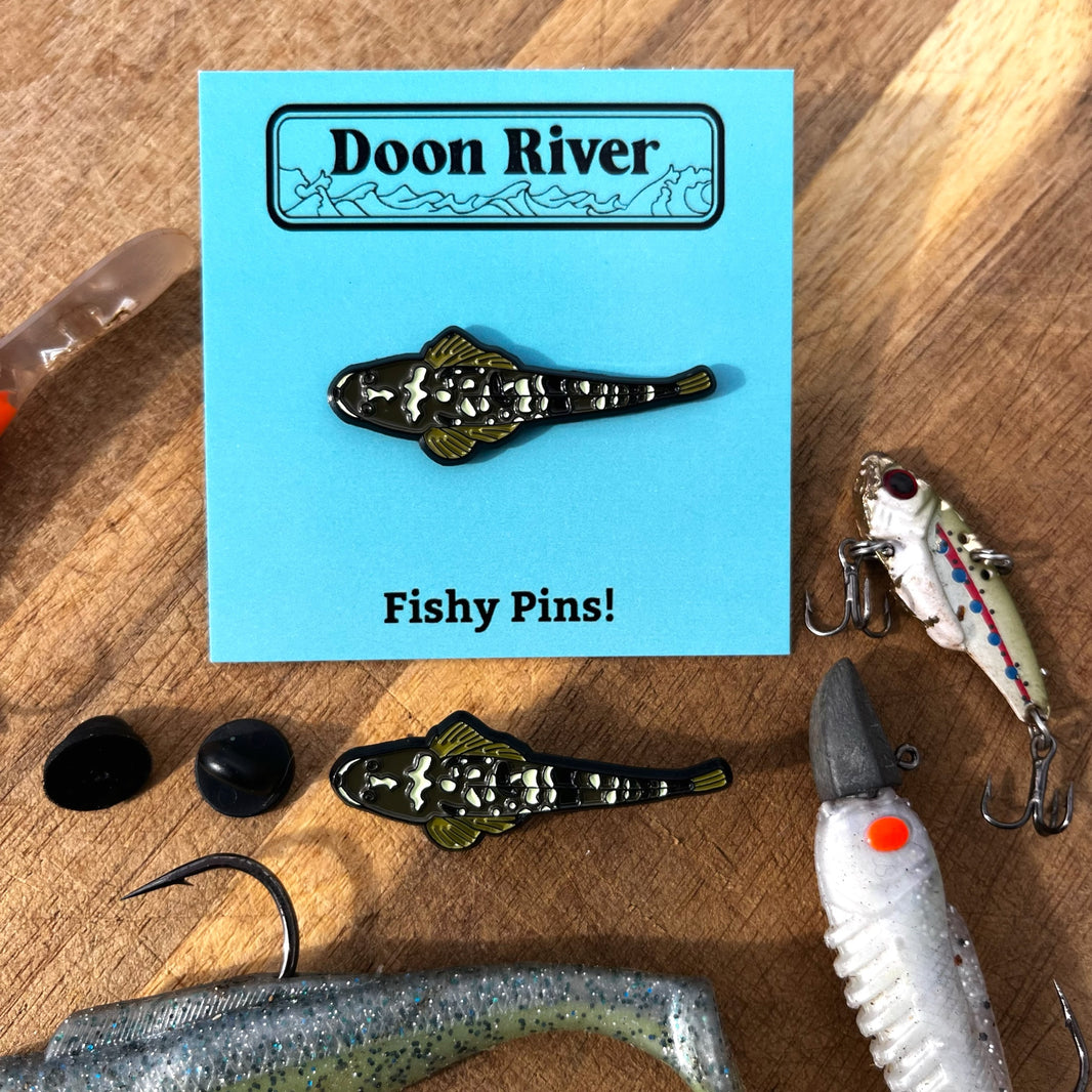 Welcome to Doon River: Home of the Fishy Pins!